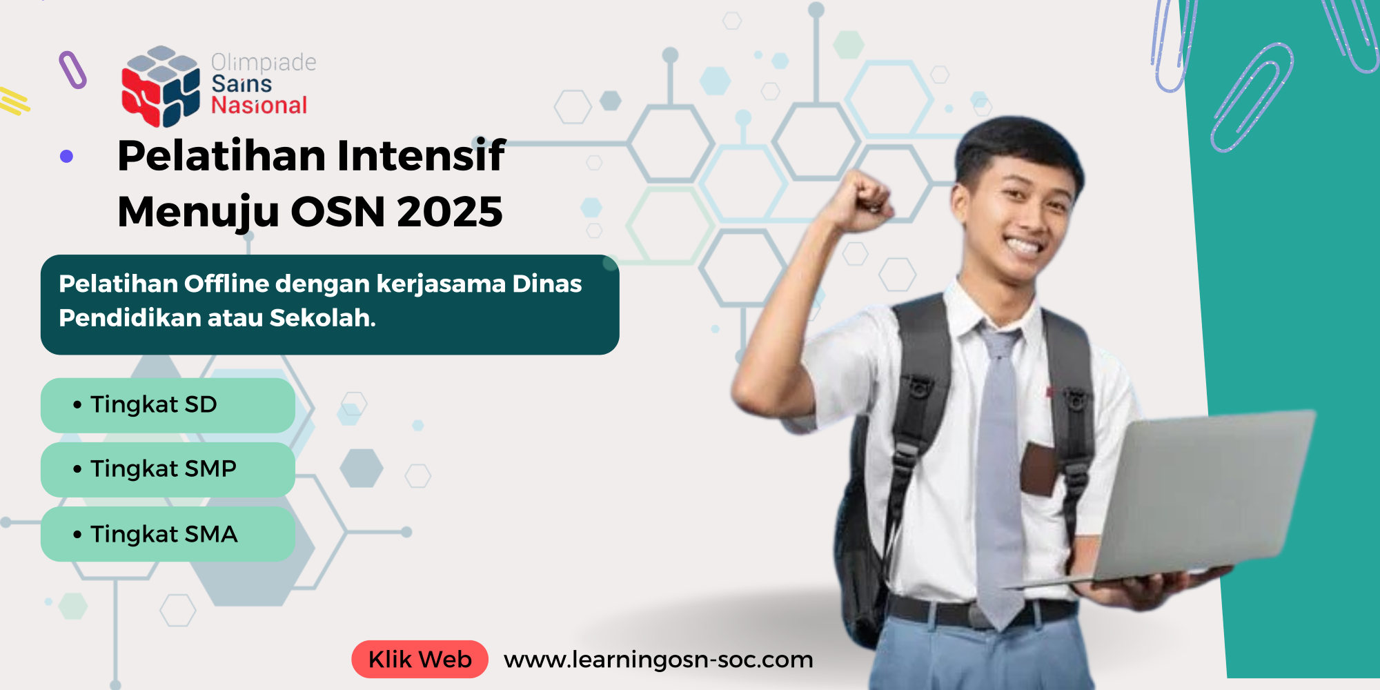 SOC Indonesia I Pelatihan OSN dan Kompetisi Sains SOC